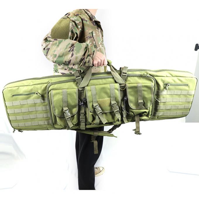 Large 36" Single Double Tactical Rifle Bag 42" 46" 600D Tree Camo